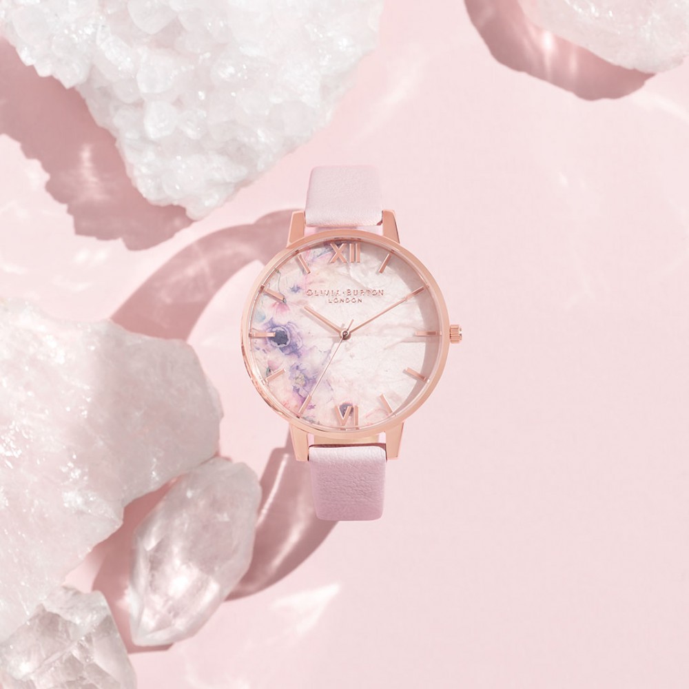 姊要的就是質感！Olivia Burton全新石英漸層錶款～即使藏在衣袖間也擋不住它的美♡