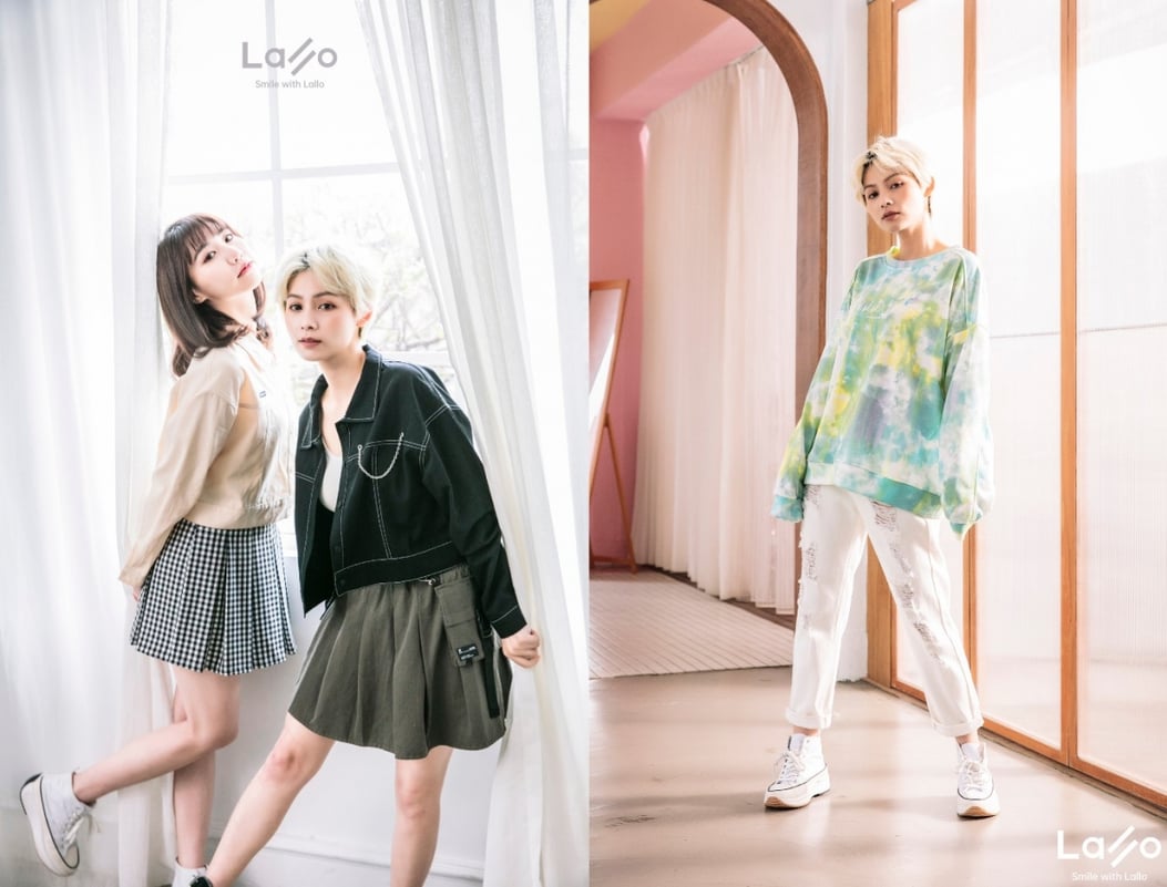 當代街潮！LAKING全新女裝支線"LALLO"，四月一日降臨大桃園，女孩們還不趕快手刀買起！
