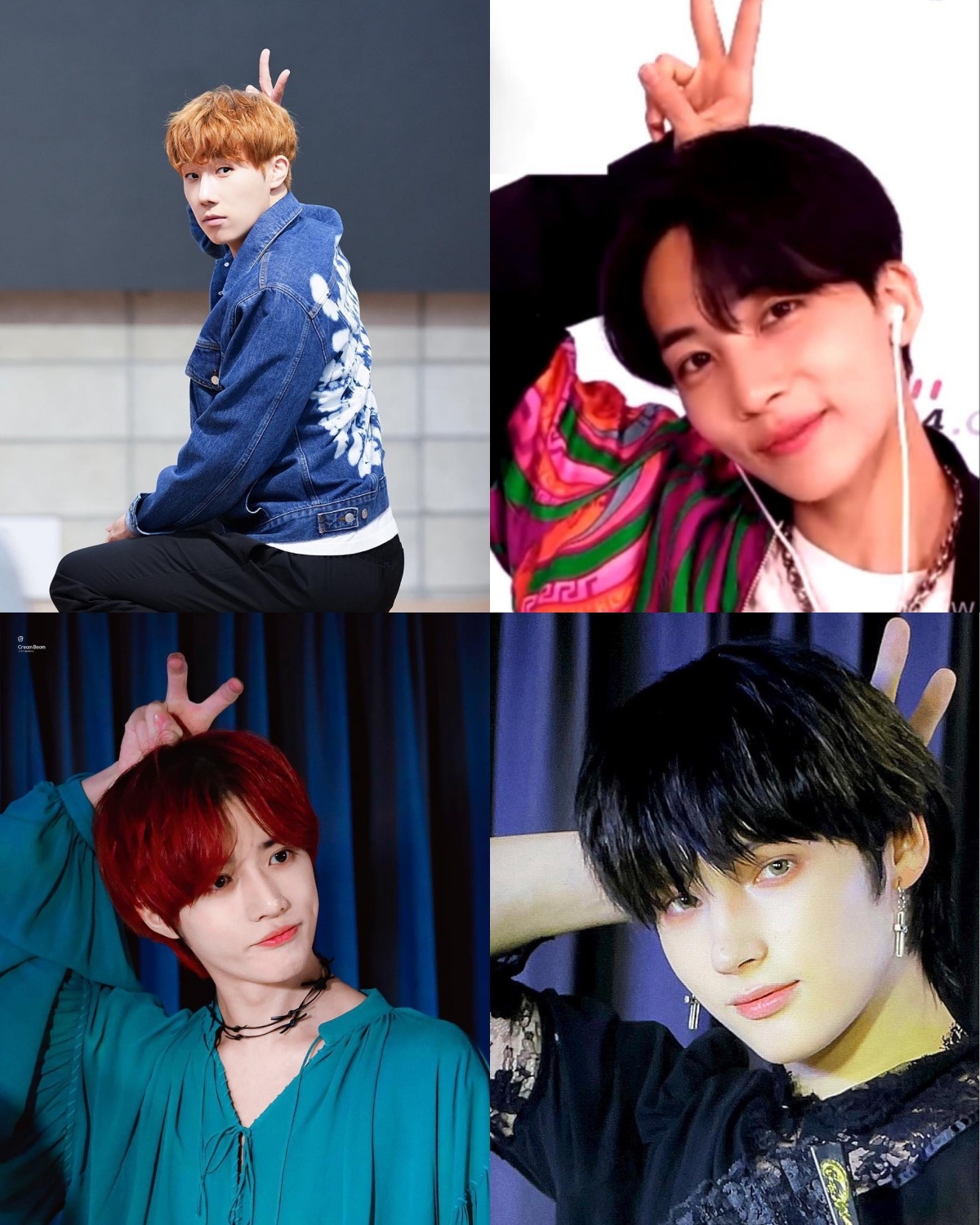 倒V落伍了！韓國最新拍照手勢「Loopy Peace」登場，頭頂比YA俏皮可愛