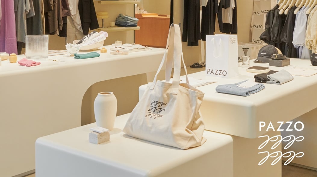 詮釋美好生活！PAZZO STORE首間形象概念店於9/18舒心開幕，展現毫不費力日常時髦！