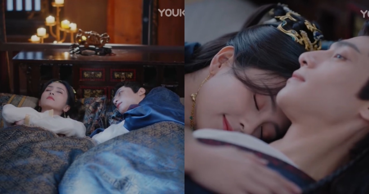 羅雲熙吻技超絕！《長月燼明》5個同床名場面盤點，摸耳捧臉甜到蛀牙♡白鹿直接紅到耳根～