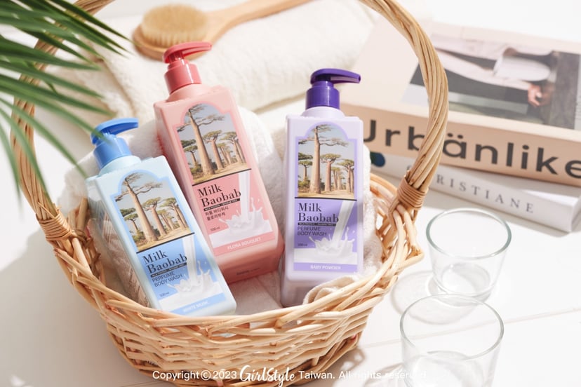 日韓狂銷千萬瓶！網爆紅牛奶瓶沐浴乳 「Milk Baobab」洗完持香一整天，弱酸性平衡配方洗出柔嫩寶寶肌！