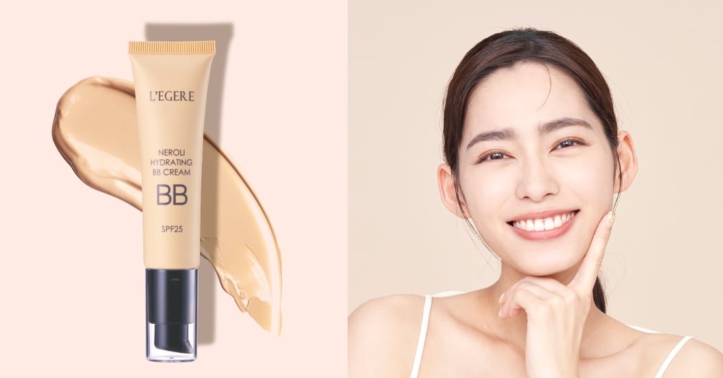 拿掉濾鏡自拍也能超上相！L'EGERE橙花BB霜讓你不再面有難色，8秒Get發光奶油肌，多睡10分鐘都不是問題～