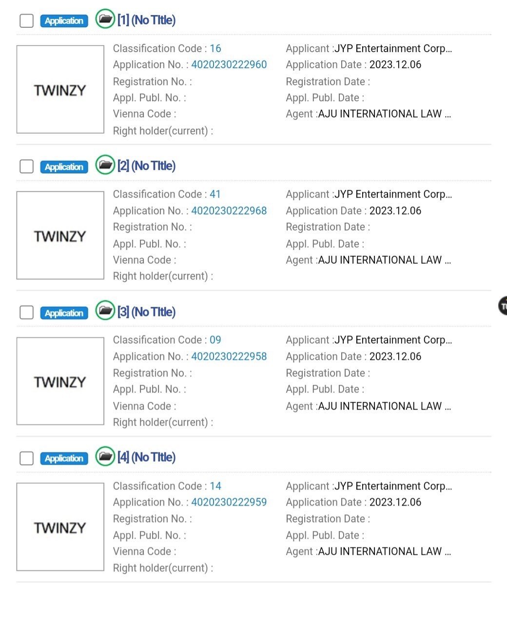 JYP學SM？註冊商標「TWINZY」疑組跨團小分隊，粉絲反應兩極