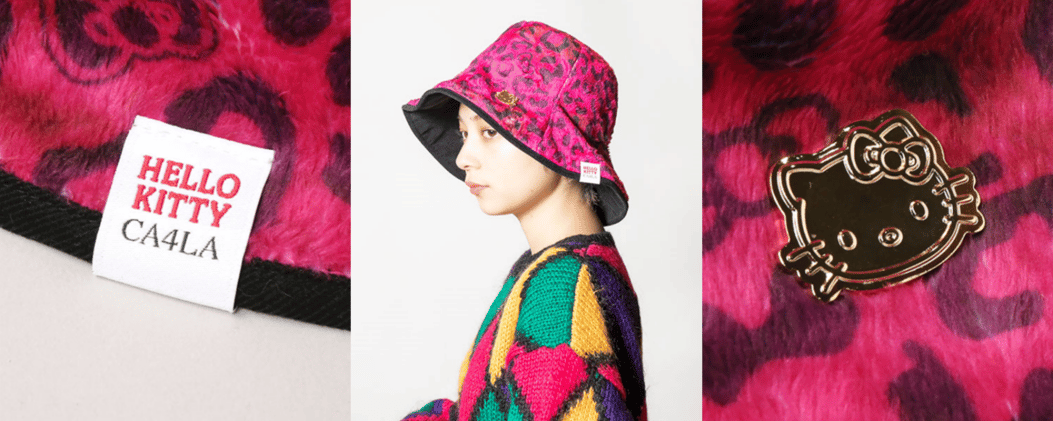 HELLO KITTY x CA4LA復古系列帽，經典可愛「台日同步販售」！