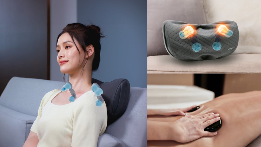 顛覆傳統按摩枕！OSIM推出全新上市OSIM V手䁔摩枕，真人手感！「枕」救酸痛！