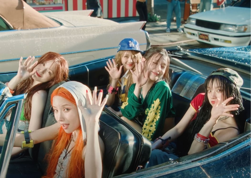 (G)I-DLE 新歌《클락션 Klaxon》MV 造型解析♡舒華穿火辣中空泳裝