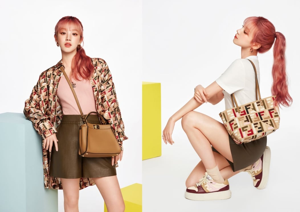 2024七夕情人節♡宋雨琦繽紛亮相 Fendi、BV愛心編織包超可愛！