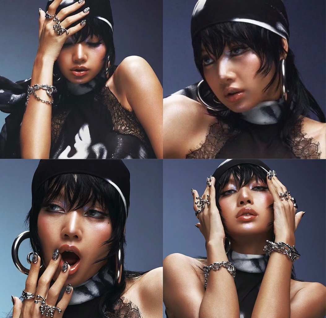 LISA《Rockstar》新曲MV服裝解析！從頭到腳品牌、銀飾搭配特蒐