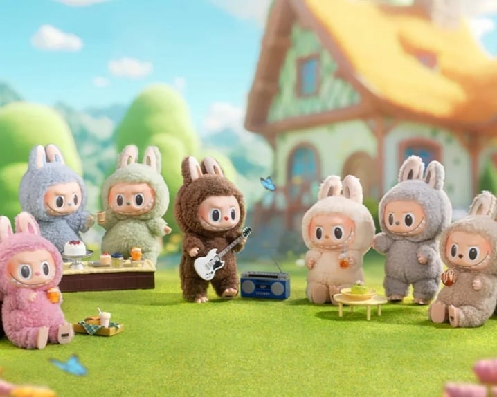 大家都在瘋Labubu是什麼？BLACKPINK Lisa一抱身價飆漲